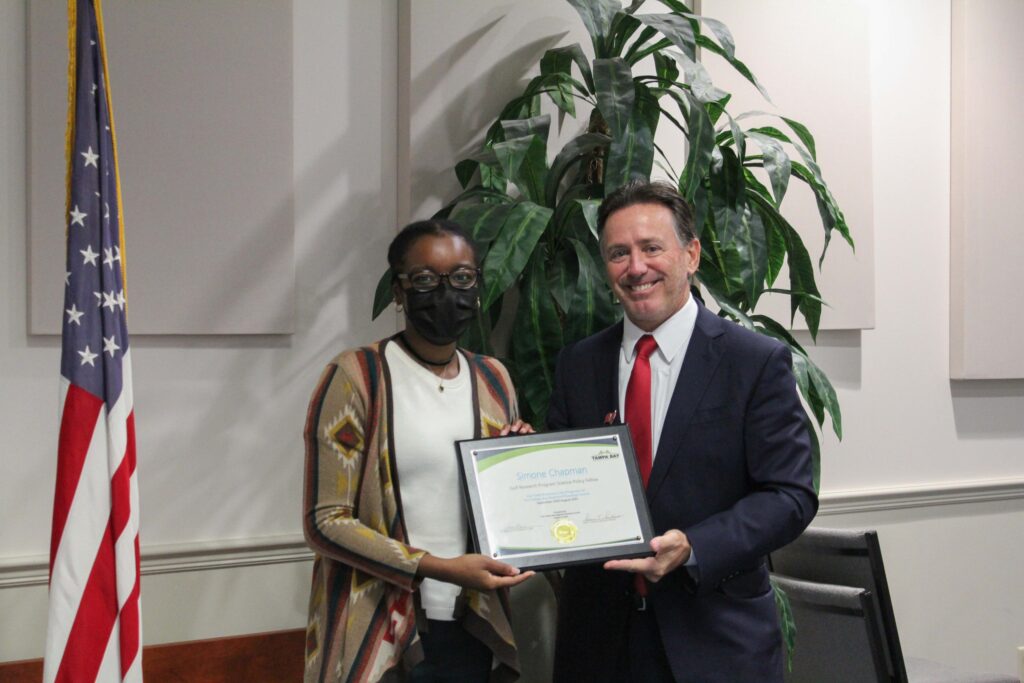 Goodbye Simone, Welcome Matthew. - Tampa Bay Regional Planning Council