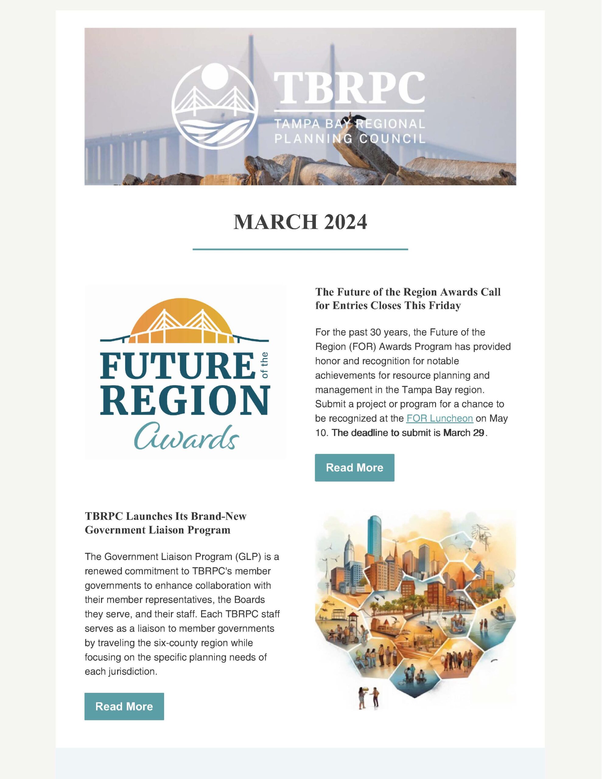 Council Newsletter - March 2024 - Tampa Bay Regional Planning Council
